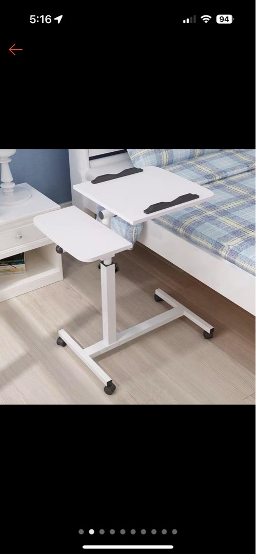Adjustable roller table, Furniture & Home Living, Furniture, Tables ...