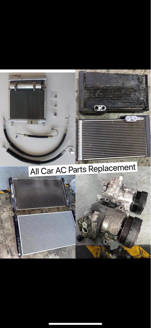 Car | Aircon parts | Ac parts | aircon compressor | cooling coil | Fan ...