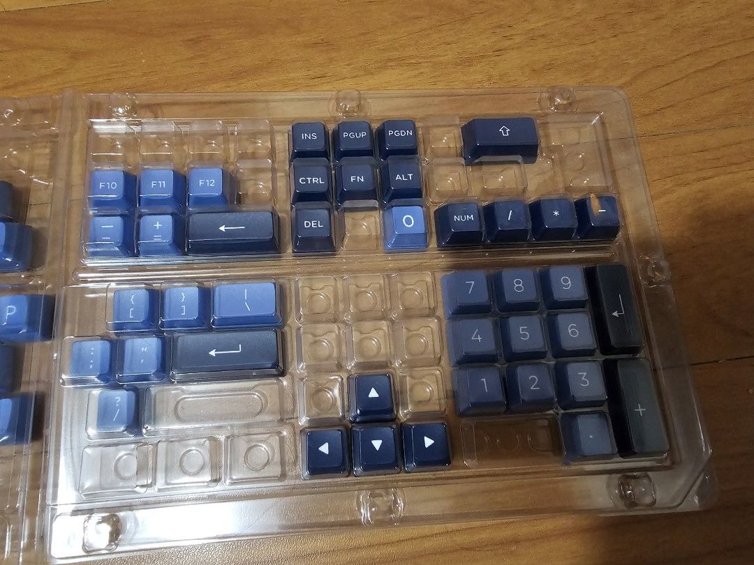 Akko Ocean Star 3098B Durable PBT Double Shot Keycaps Blue, Computers ...
