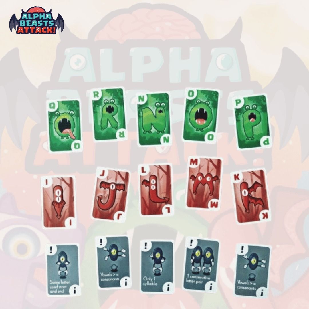 Alpha Beast Attack! Game, Hobbies & Toys, Toys & Games on Carousell