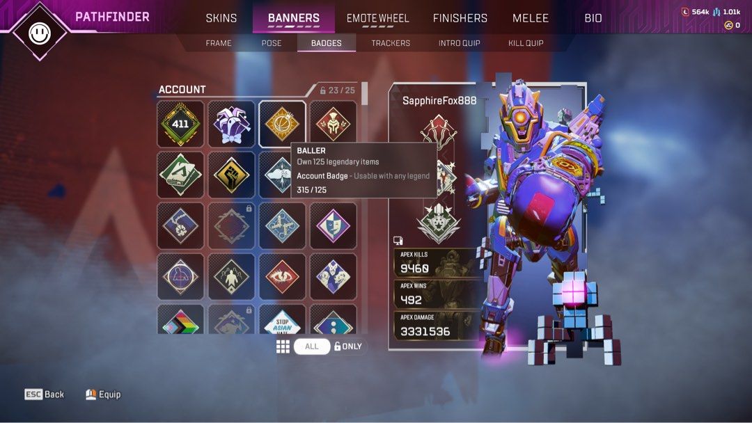 Apex Legends OG account, Video Gaming, Gaming Accessories, In-Game ...