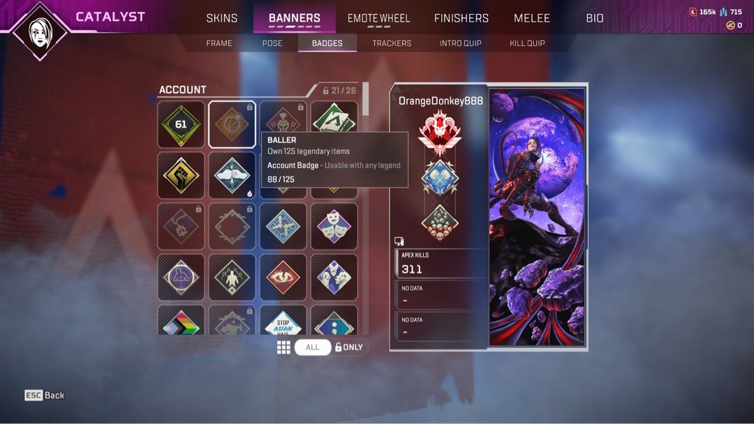 Apex Legends Season 3 Pred account, Video Gaming, Gaming Accessories ...