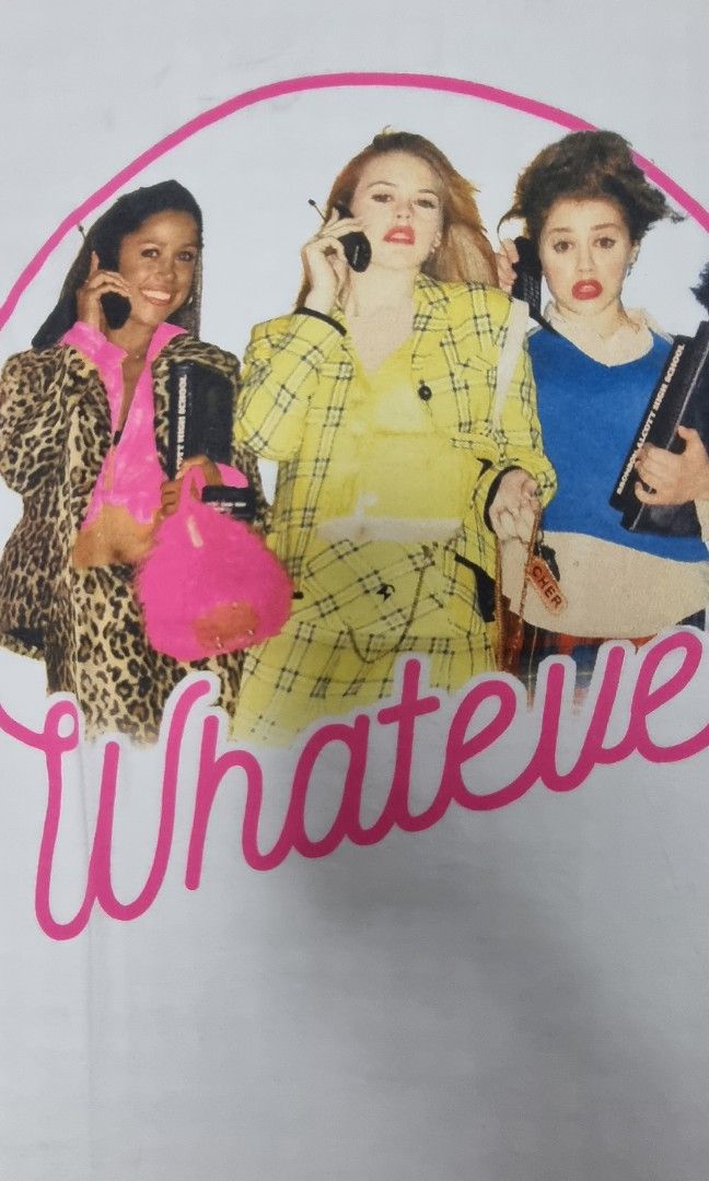 Auth New Clueless Official Merch White Cotyon Shirt Medium, Women's ...