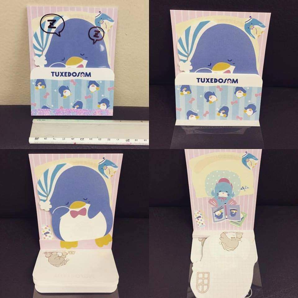 Authentic sanrio tuxedo sam notepad, Hobbies & Toys, Stationary & Craft ...