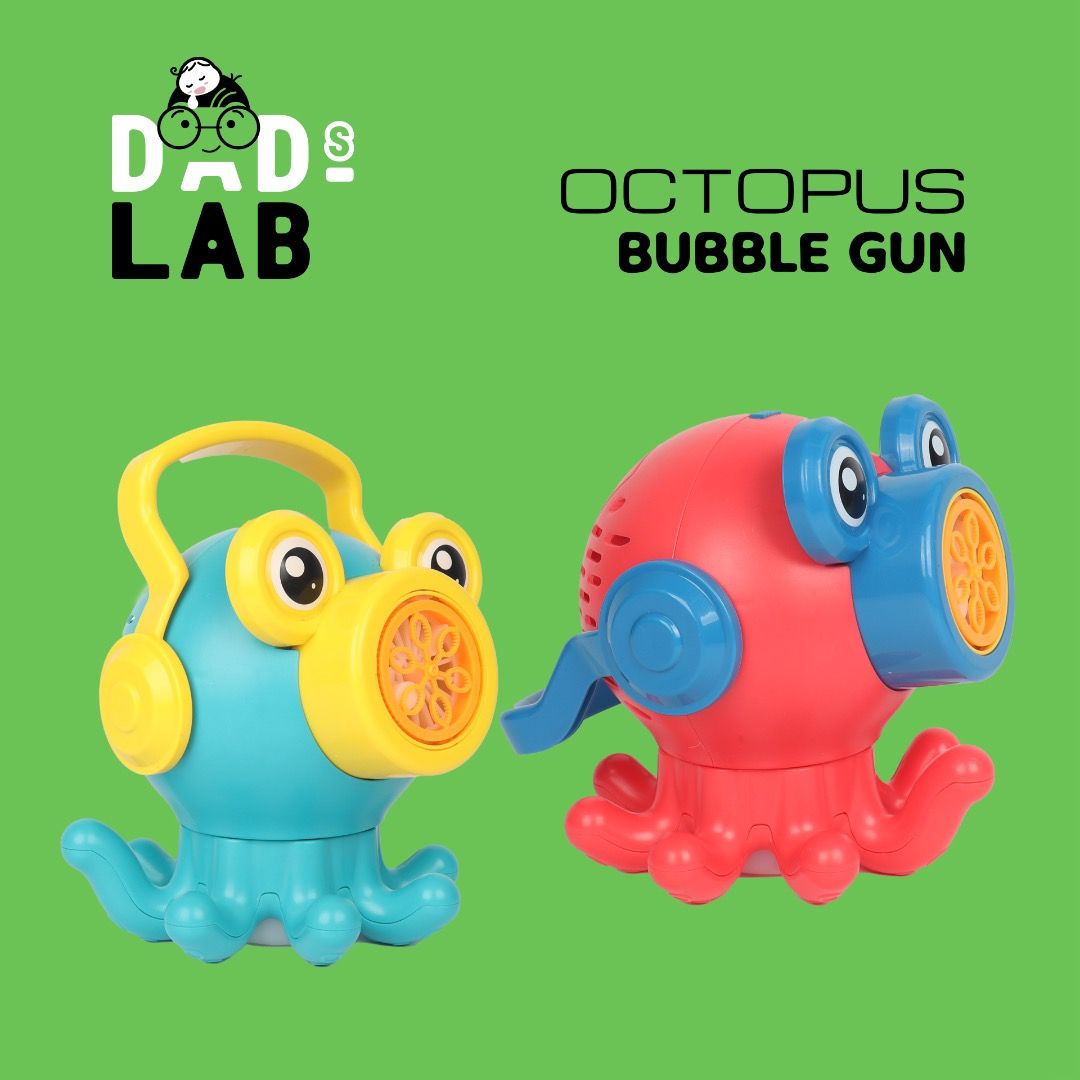 Automatic Bubble Octopus for Kids, Parties and Outdoor Fun, Hobbies ...