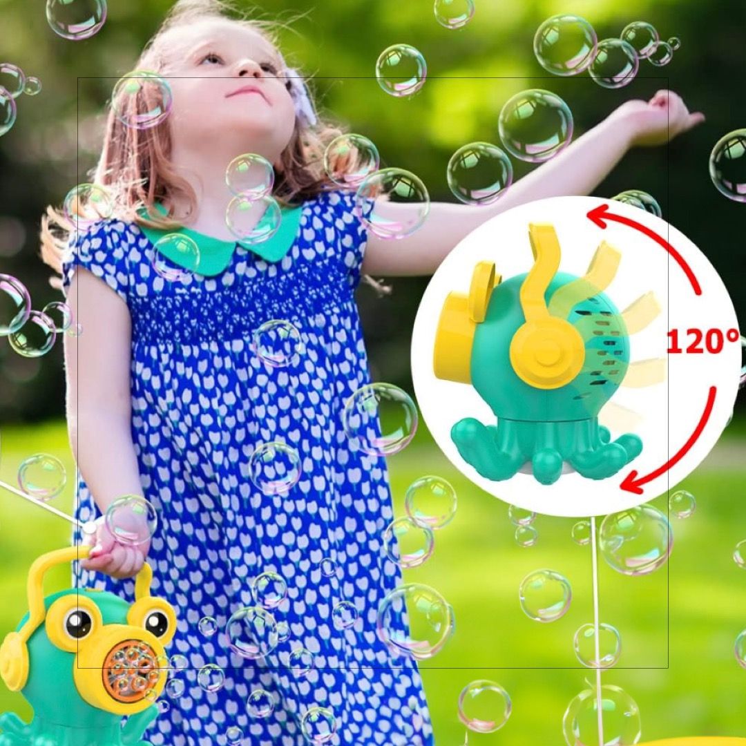 Automatic Bubble Octopus for Kids, Parties and Outdoor Fun, Hobbies ...