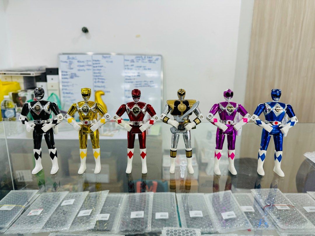 Bandai MMPR THE MOVIE METALLIC, Hobbies & Toys, Collectibles ...