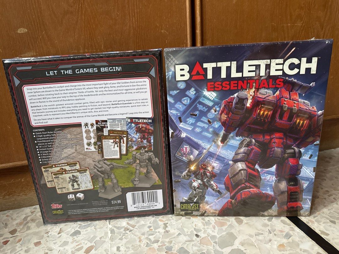 Battletech Essentials (USA Exclusive), Hobbies & Toys, Toys & Games on ...