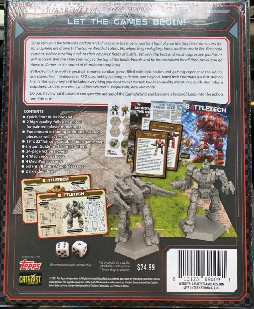 Battletech Essentials (USA Exclusive), Hobbies & Toys, Toys & Games on ...