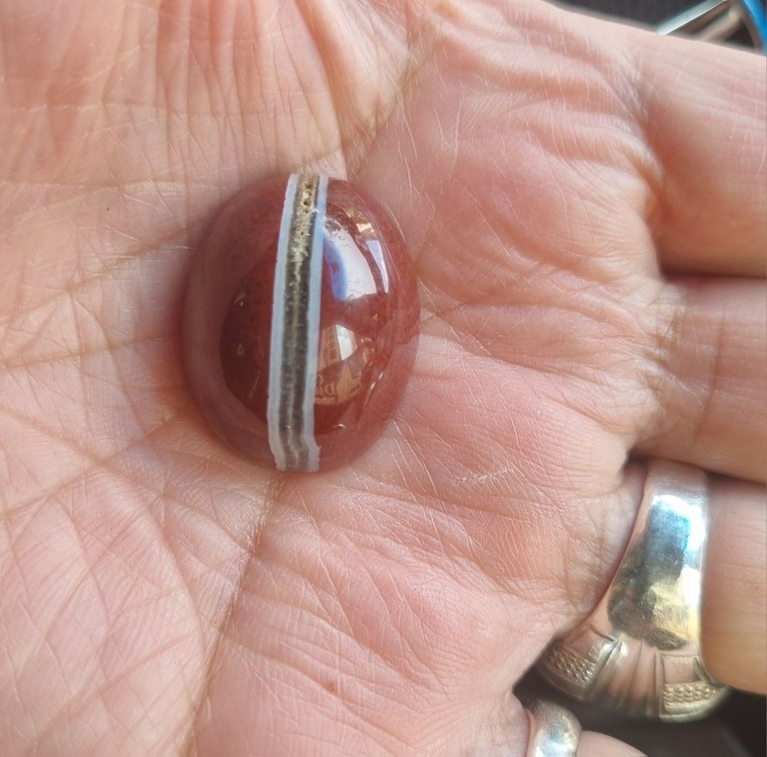 Batu Akik Ati Ayam Kendit, Hobbies & Toys, Memorabilia & Collectibles ...