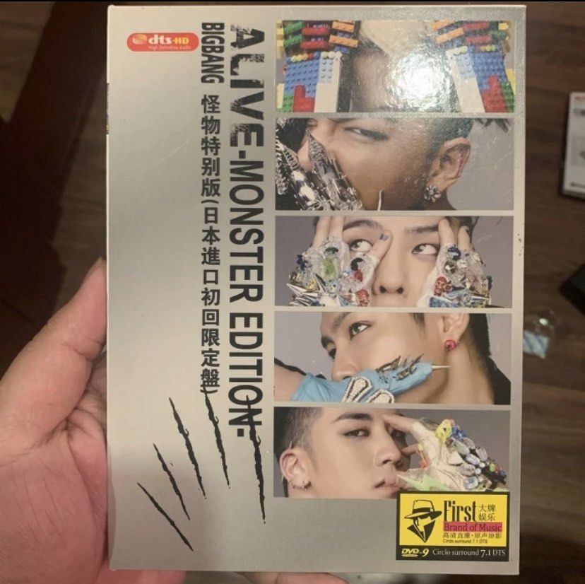Big Bang Alive Monster Edition DVD, K-Wave di Carousell