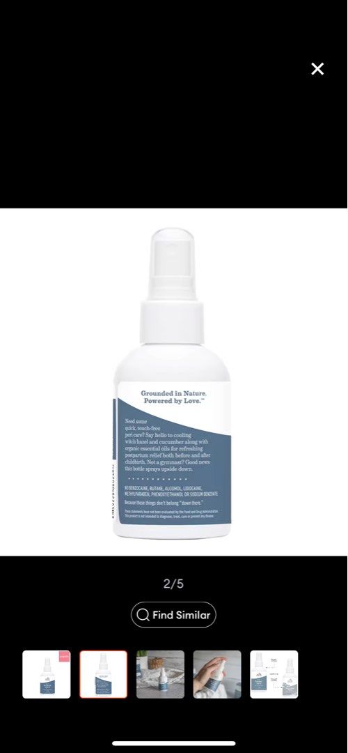 BNWT Earth Mama Perineal Spray, Babies & Kids, Maternity Care on Carousell