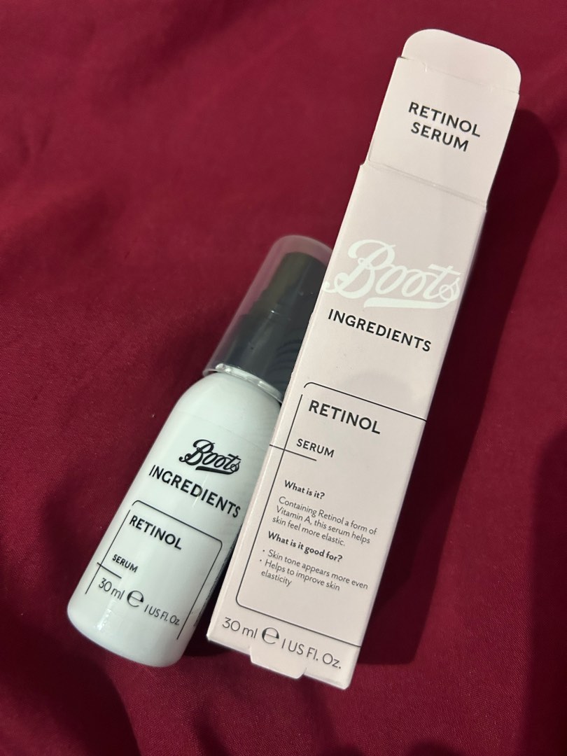 Boots retinol serum, Beauty & Personal Care, Face, Face Care on Carousell