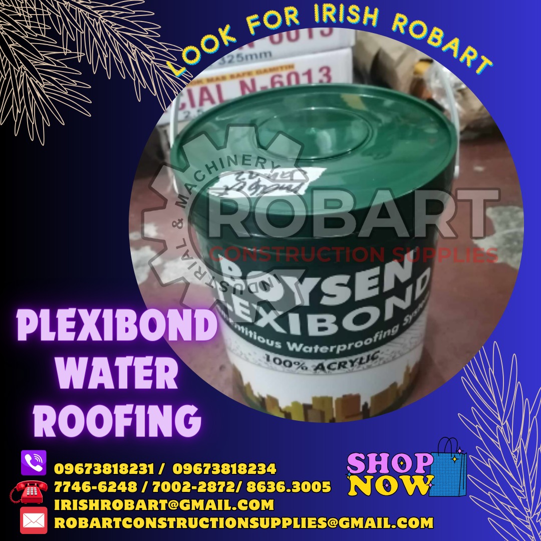 Boysen plexibond water roofing, Commercial & Industrial, Construction ...