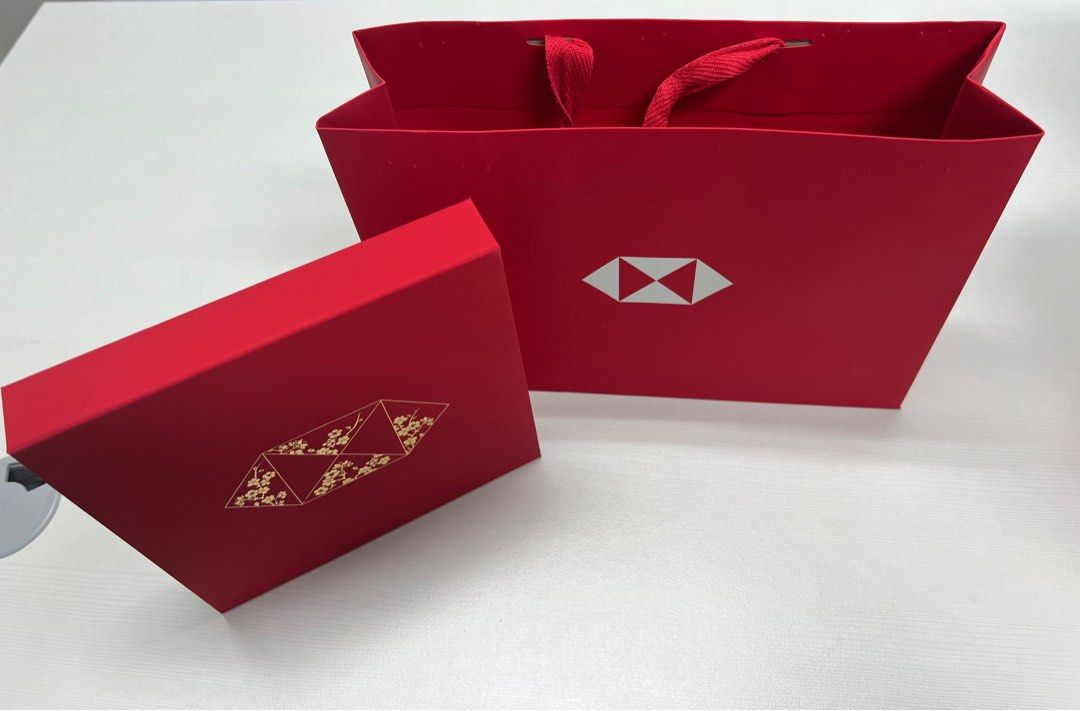Brand New 2024 HSBC Red Packets Set (10x Large + 20x Small) with ...