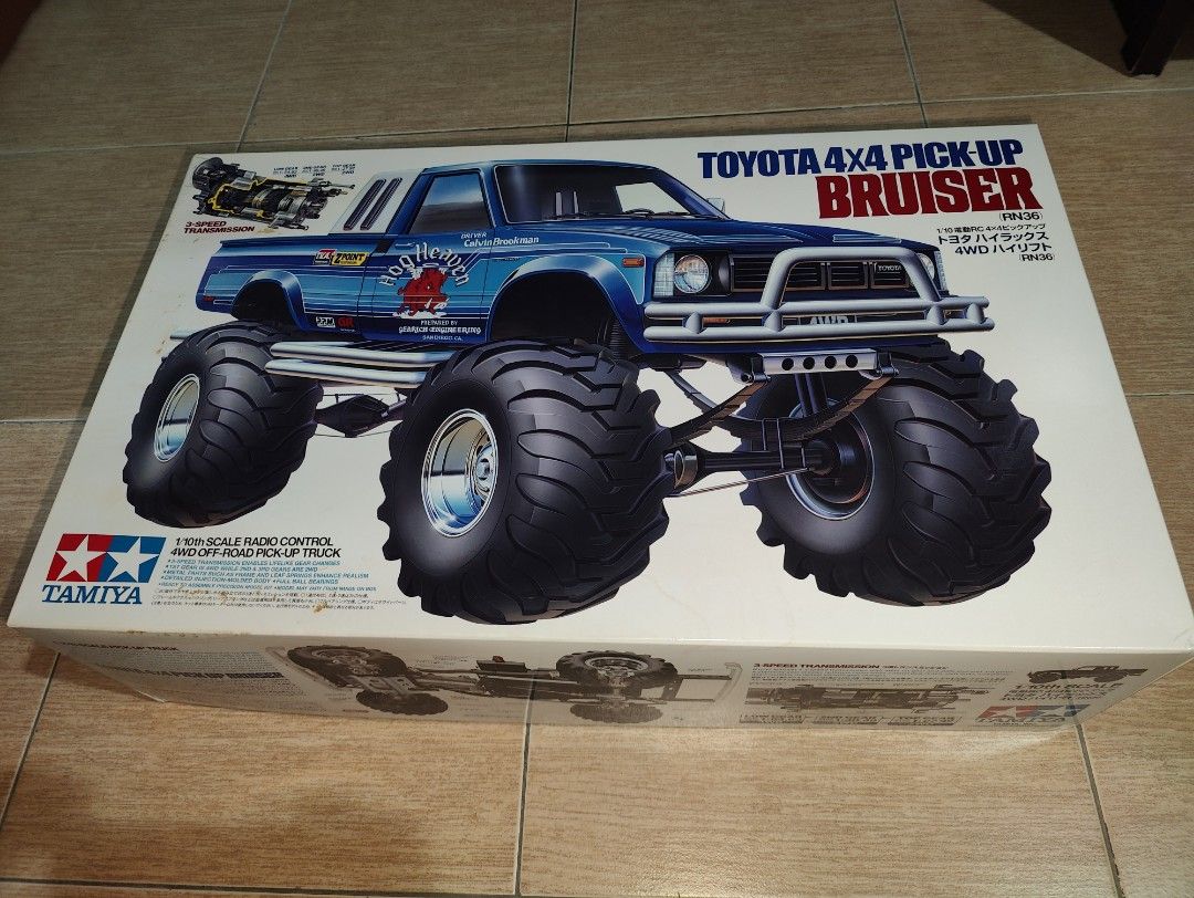 Brand New Tamiya Toyota 4x4 Pickup Bruiser (RN36) 1/10 Scale Radio ...