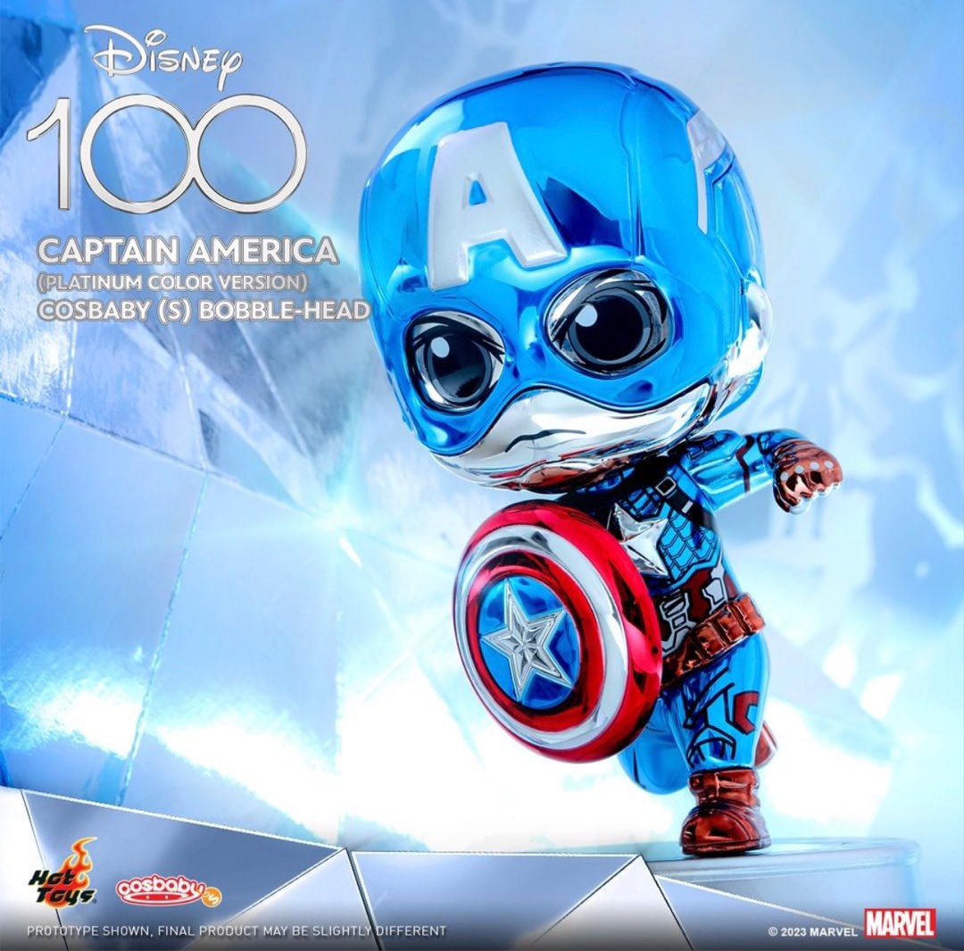 Captain America - Disney 100 Platinum, Hobbies & Toys, Toys & Games on ...