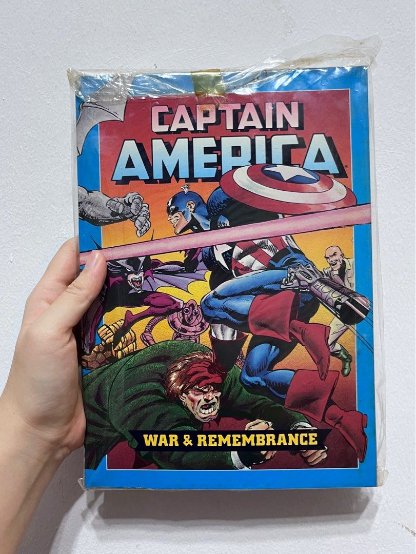 Captain America: War & Rememberance (1990) paperback graphic novel by ...