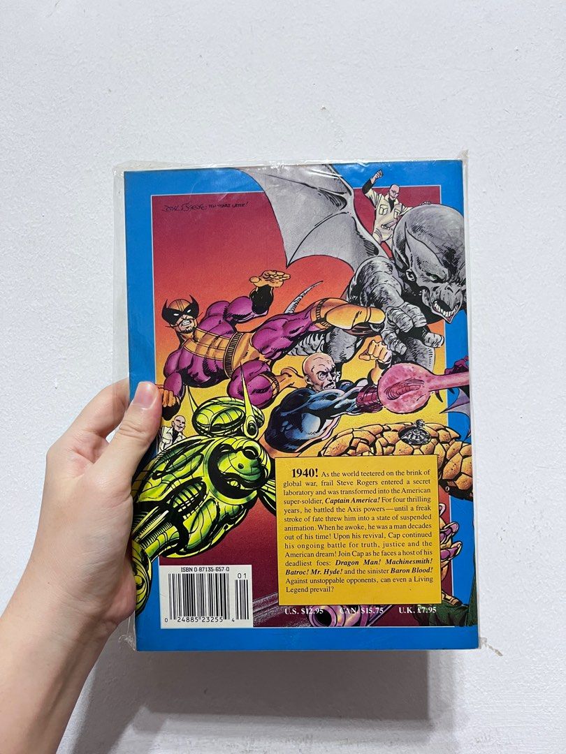 Captain America: War & Rememberance (1990) paperback graphic novel by ...