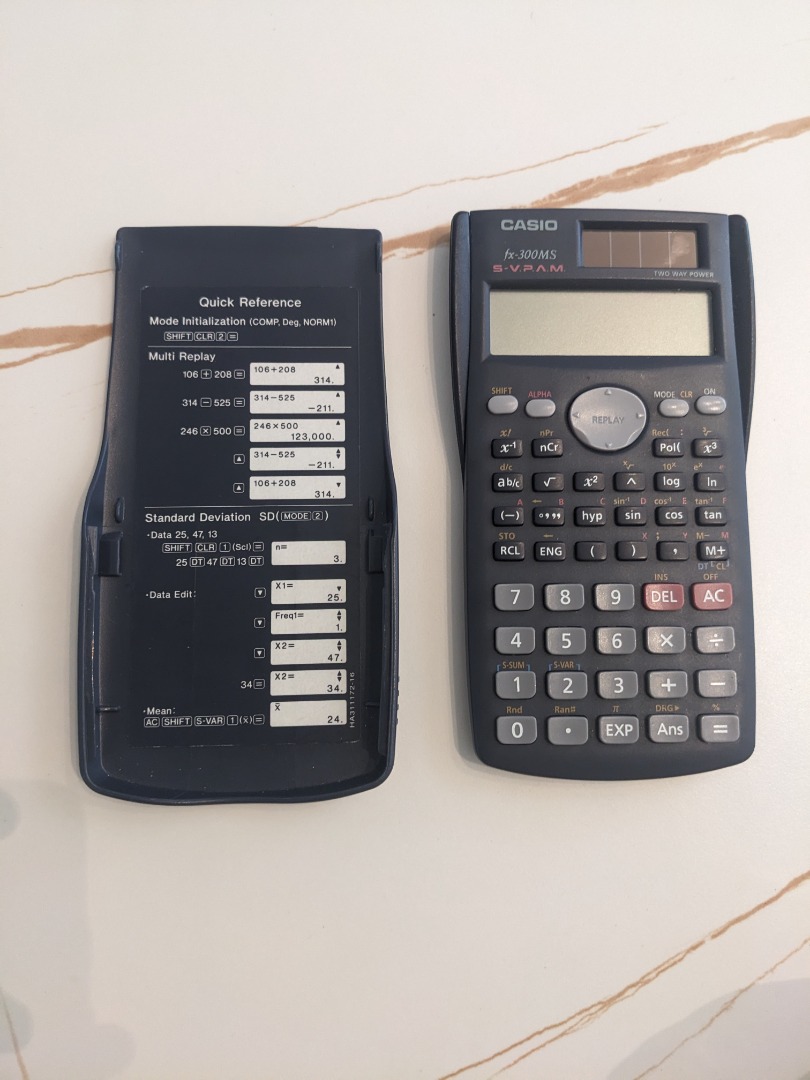 Casio FX300MS FX-300MS Scientific Calculator, 10-Digit LCD, Computers ...