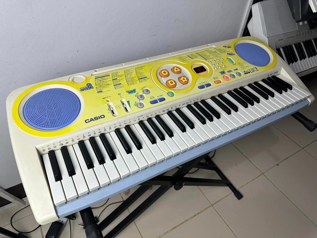 Casio LK-38 Piano Keyboard Organ 61 Keys, Hobbies & Toys, Music & Media, Musical Instruments on ...