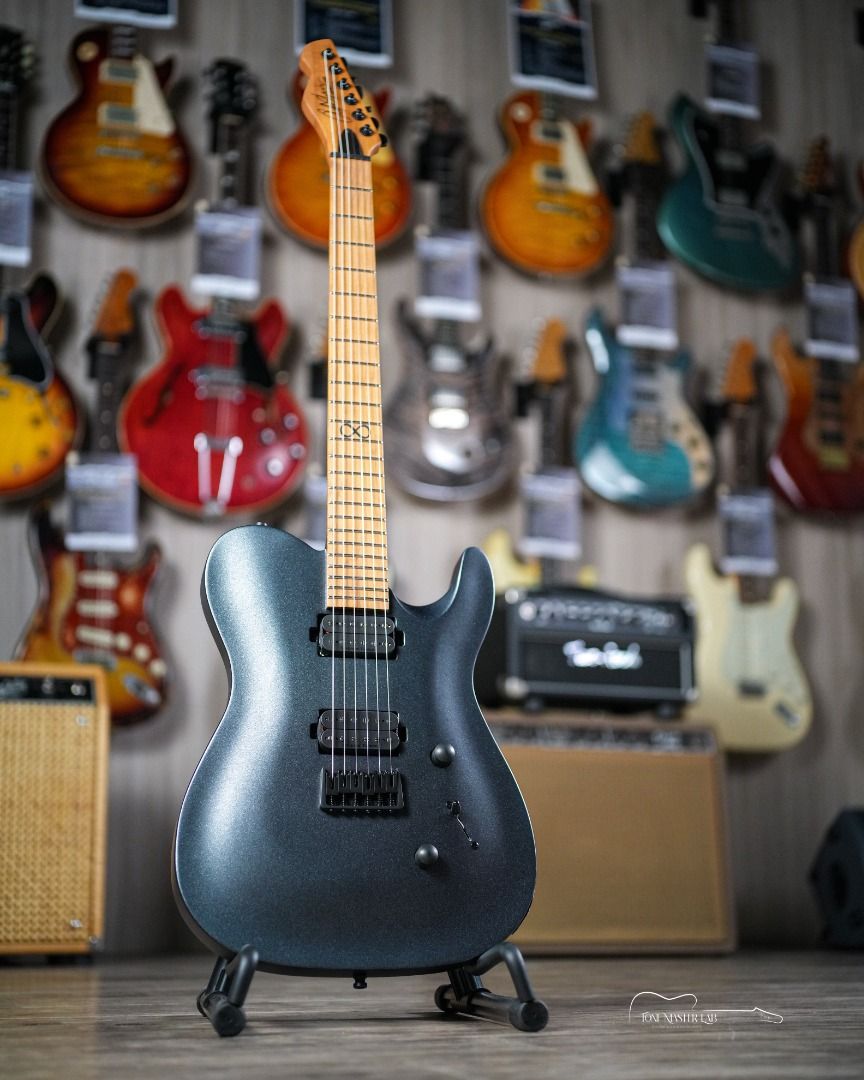 Chapman Guitars ML3 Pro Modern Cyber Black Telecaster (Good for ...