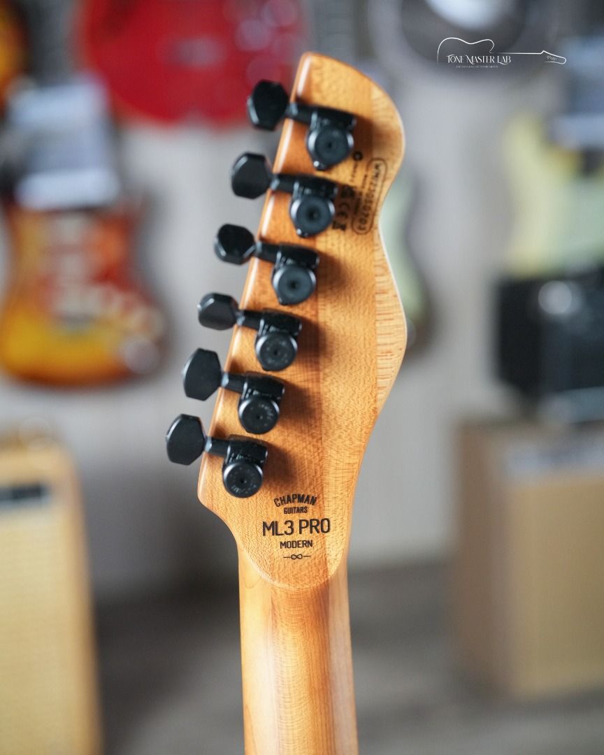 Chapman Guitars ML3 Pro Modern Cyber Black Telecaster (Good for ...