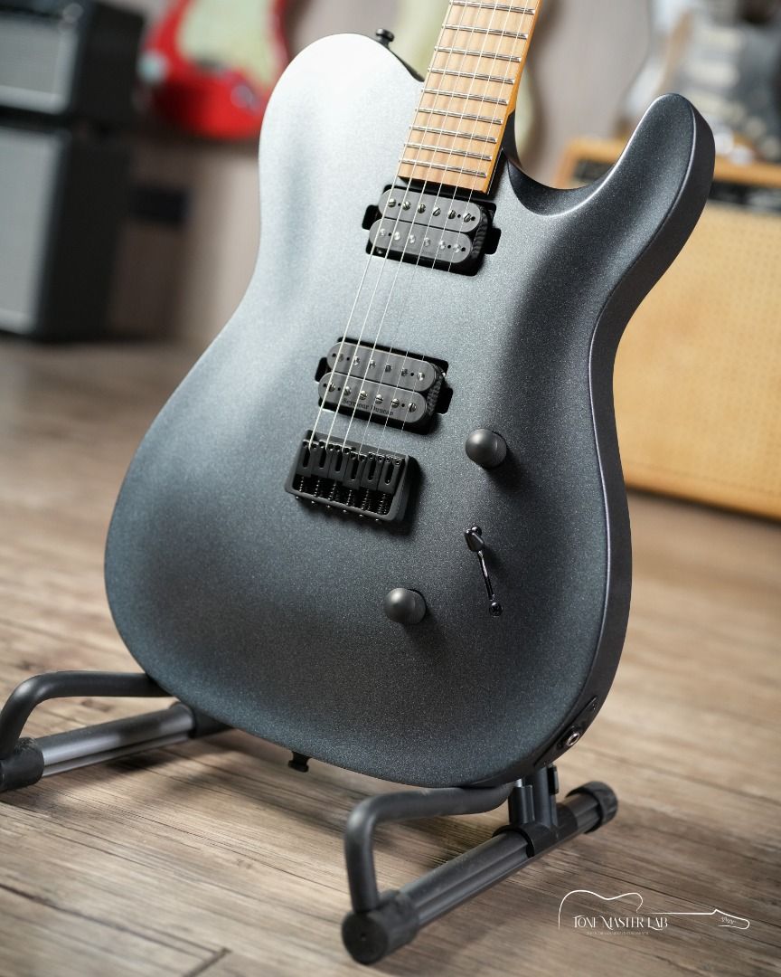 Chapman Guitars ML3 Pro Modern Cyber Black Telecaster (Good for ...