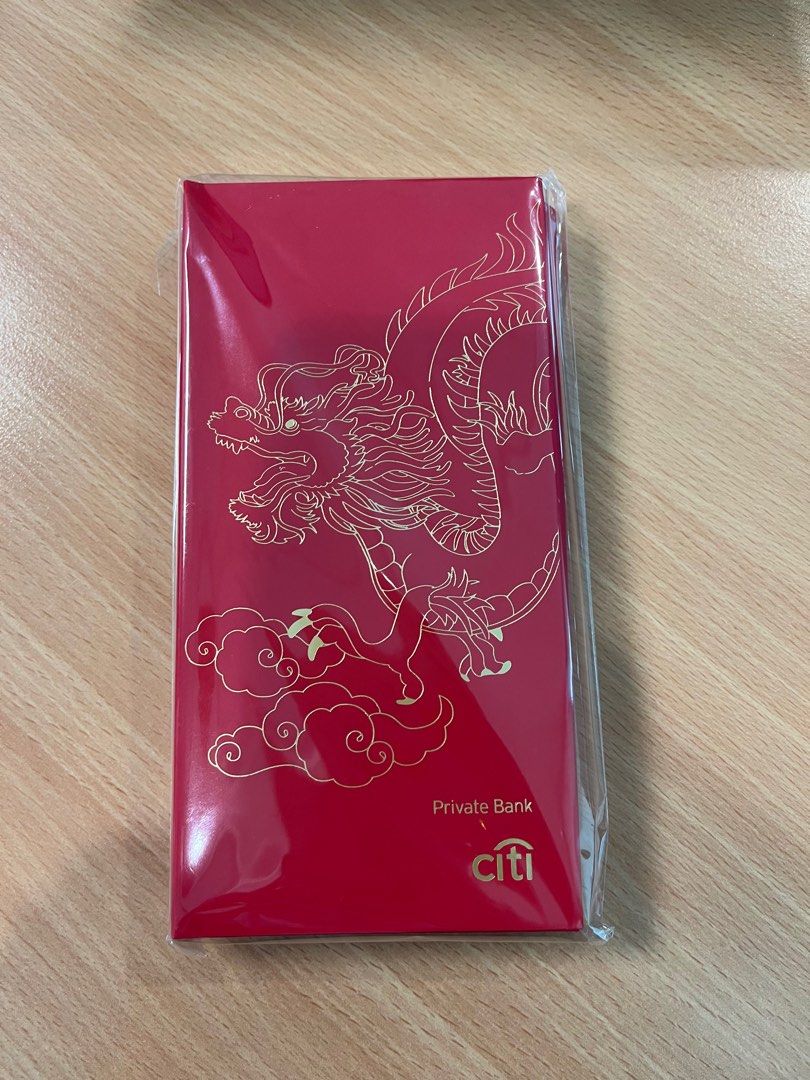 Citibank Private Banking AngPao Red Packet 2024 CNY, Hobbies & Toys ...