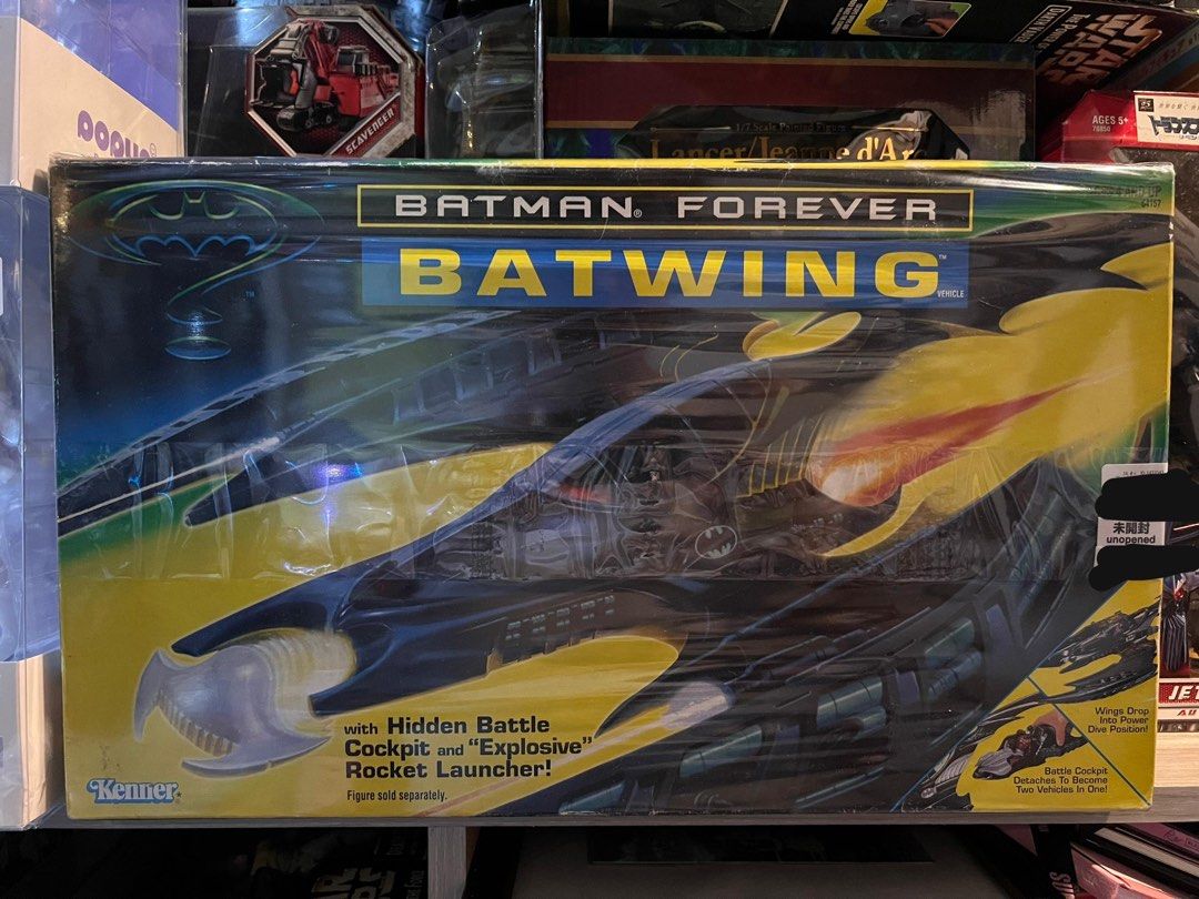 (CLEARANCE) Kenner 1993 Batman Forever Batwing with Hidden Battle ...