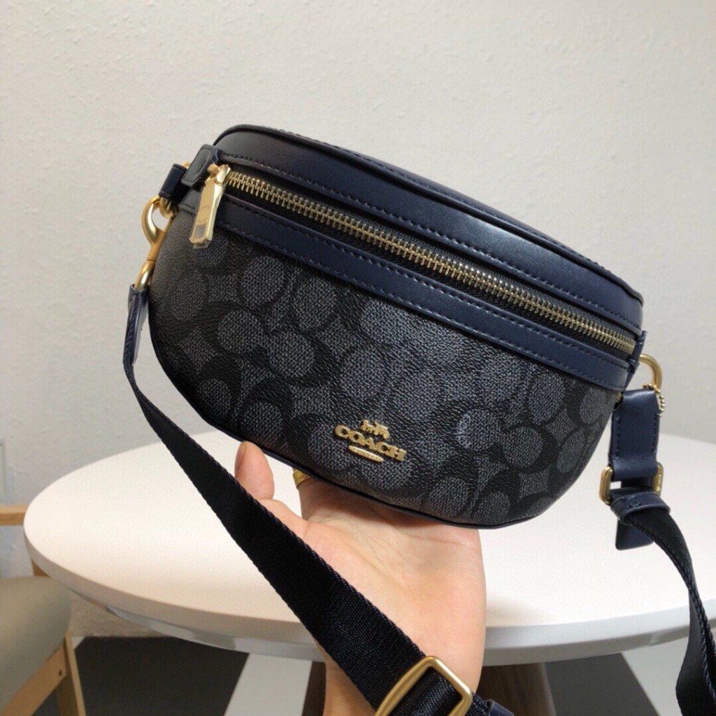 Coach Belt Bag in Signature Canvas (39937 73939), Men's Fashion, Bags ...