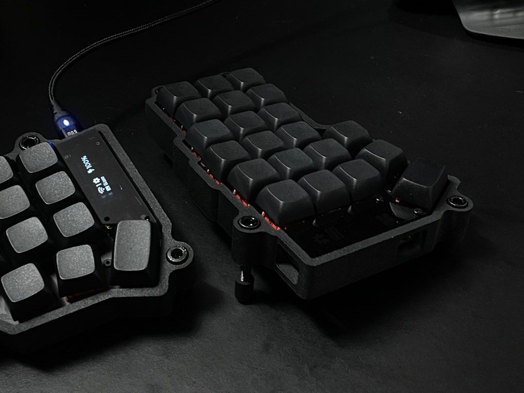 [Custom Made] 5/6 column Corne ergonomic keyboard - crkbd, Computers ...