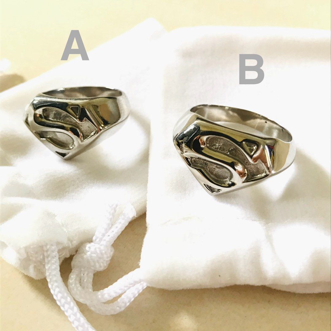 DC Comics Superman Ring, Women's Fashion, Jewelry & Organisers, Rings ...