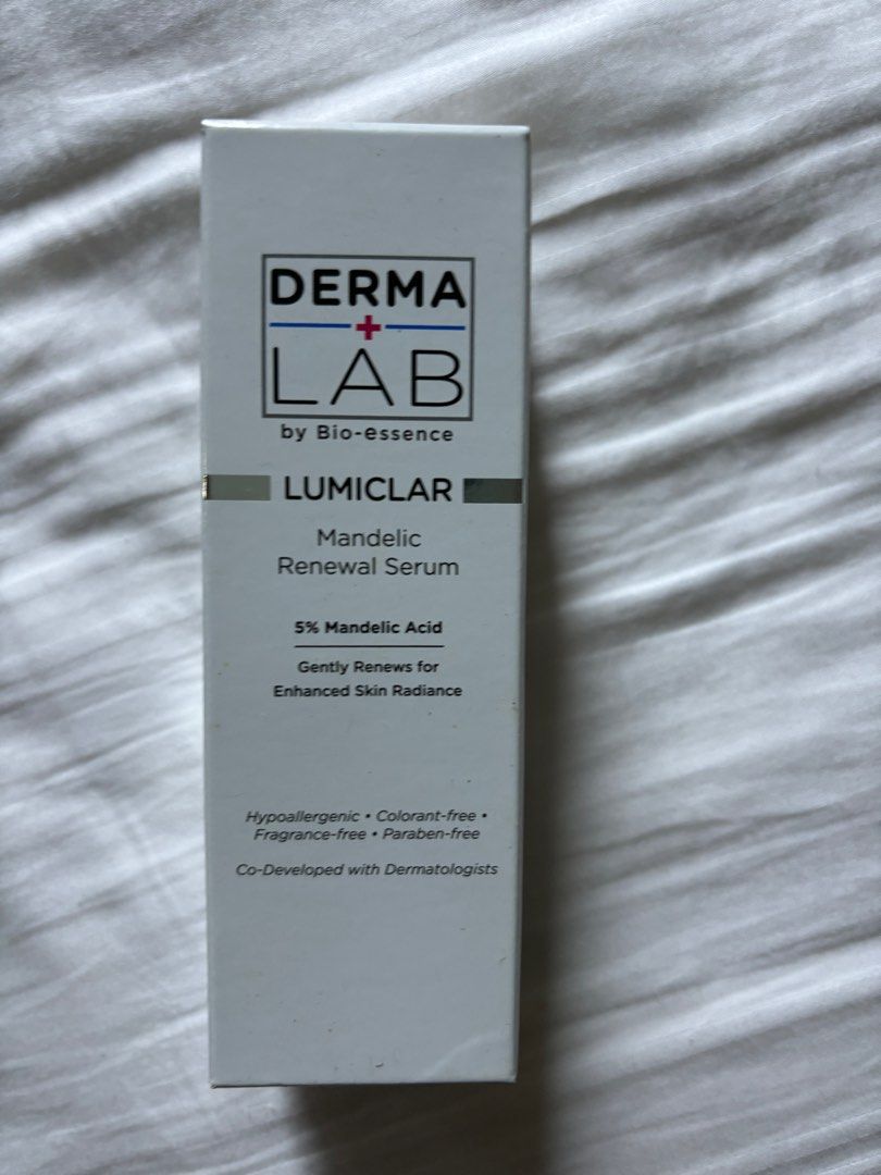 Derma Lab Lumiclar Mandelic Renewal Serum 25ml, Beauty & Personal Care ...