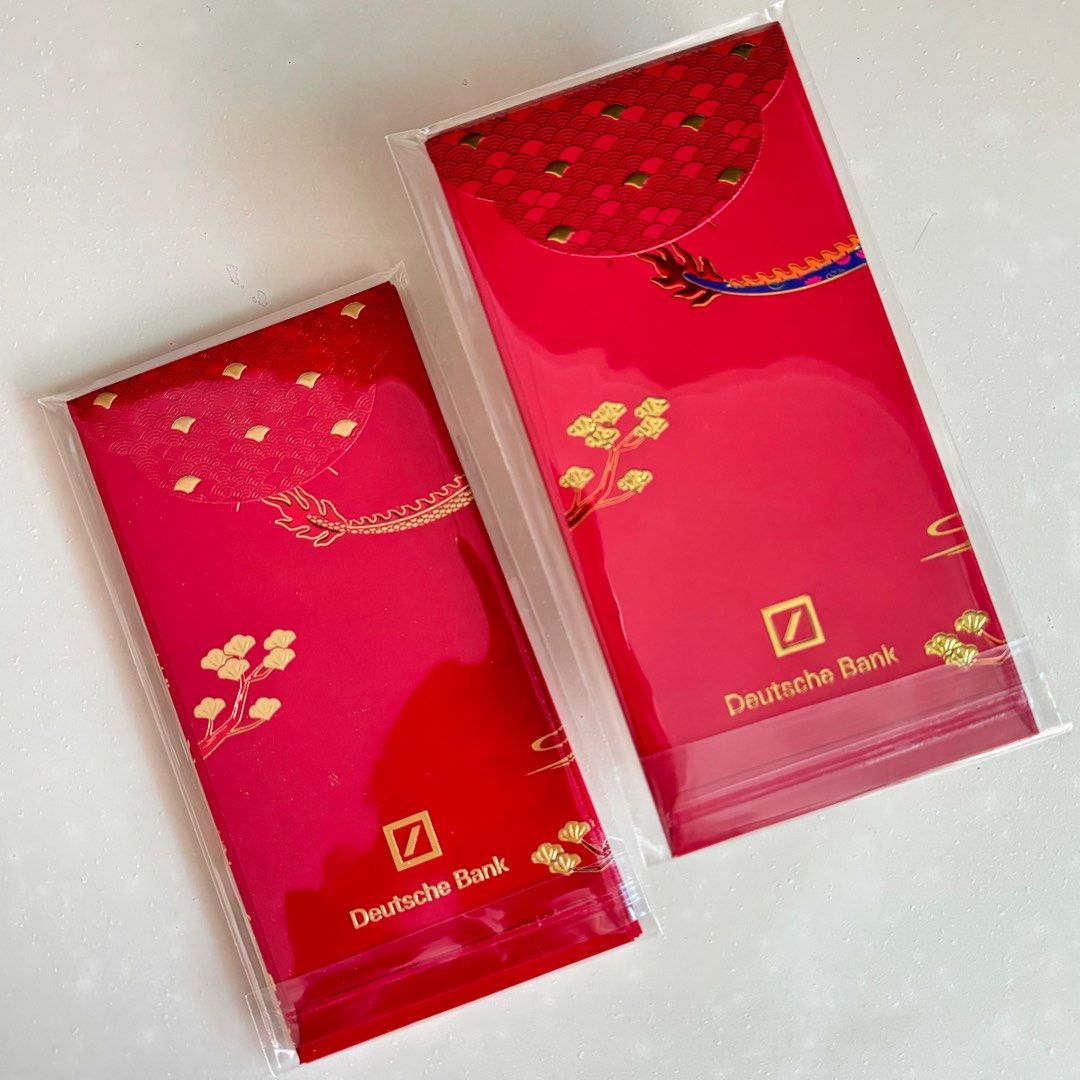 Deutsche Bank Red Packet Dragon 2024, Hobbies & Toys, Stationery ...