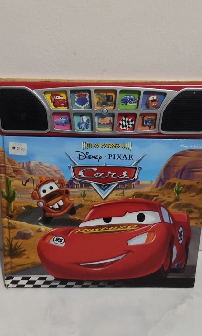 Disney Pixar Cars sound book, Hobbies & Toys, Books & Magazines ...
