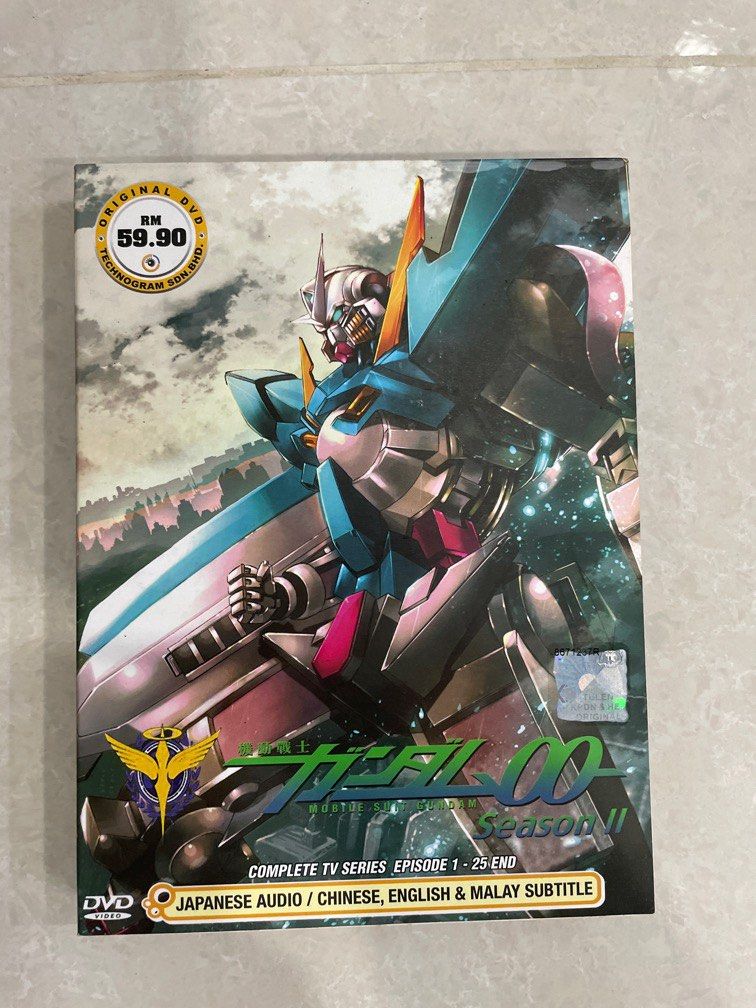 DVD Mobile Suit Gundam 00 Season 2, Hobbies & Toys, Music & Media, CDs & DVDs on Carousell