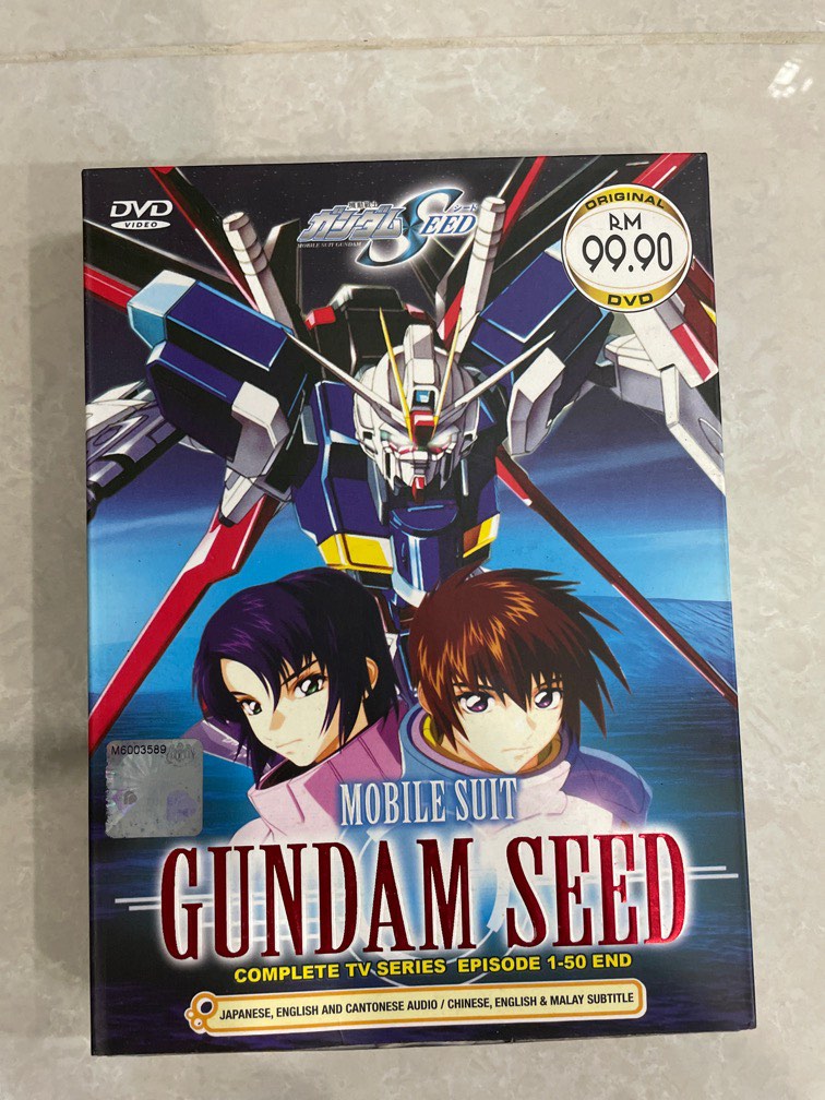 DVD Gundam Seed, Hobbies & Toys, Music & Media, CDs & DVDs on Carousell