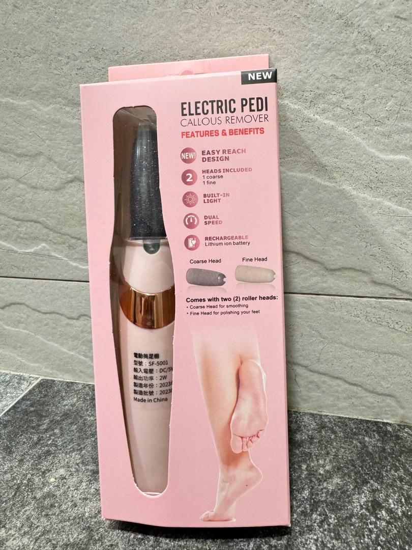 ELECTRIC PEDI 電動美足機, 香水、美妝、保養, 足、腿部保養在旋轉拍賣