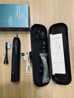 ATMOKO Sonic Toothbrush with 40000VPM 10 Brush Heads 3 Modes, Whitening ...