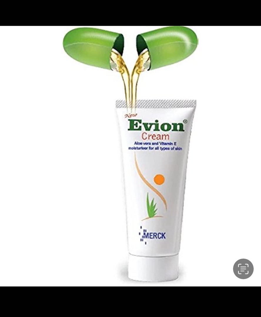 Evion Vitamin E Cream, Beauty & Personal Care, Face, Face Care on Carousell