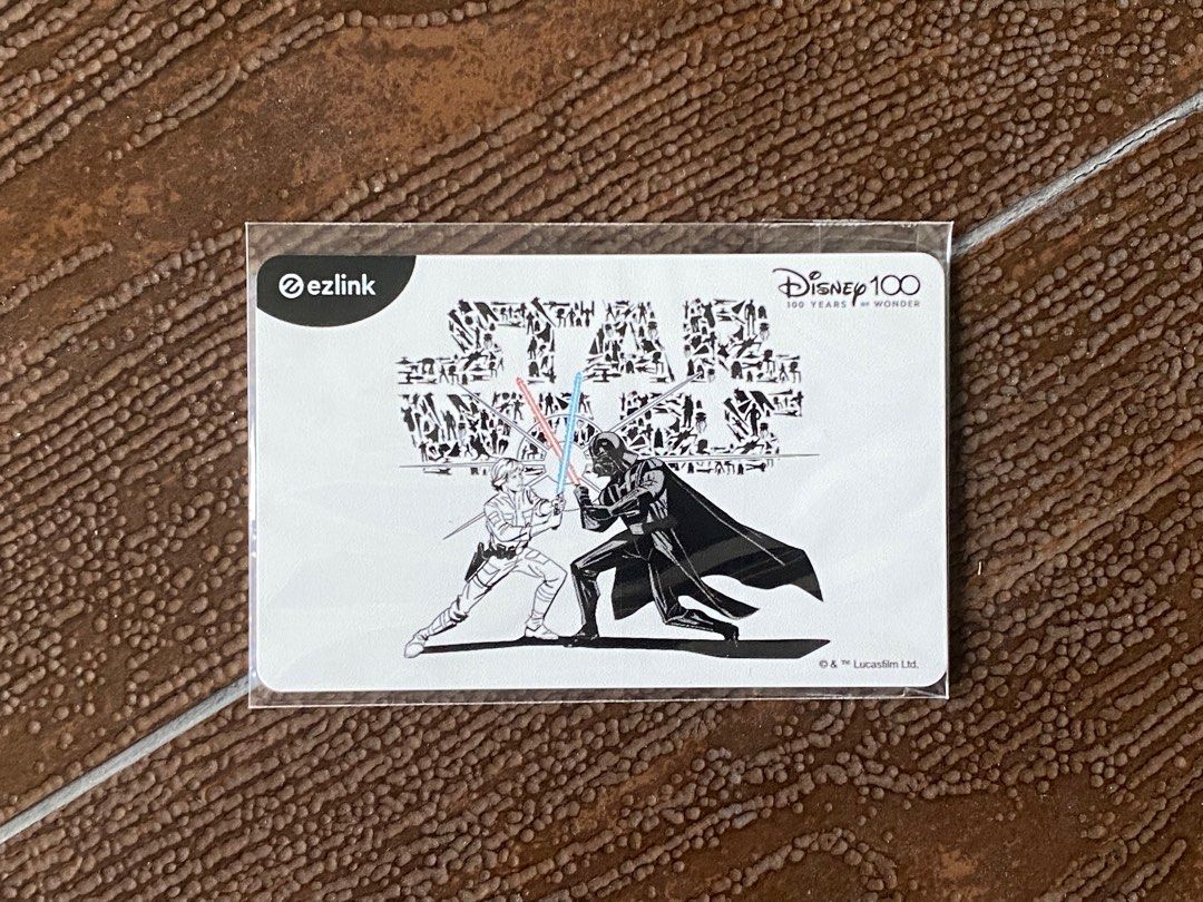 EZ-Link Card: Disney 100 Star Wars (Set of 3 Cards), Hobbies & Toys ...