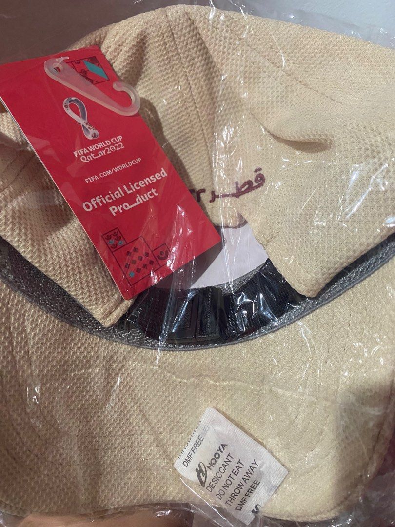 FIFA World Cup Qatar 2022 Official Emblem Dune Sand Classic Cap, Men's ...