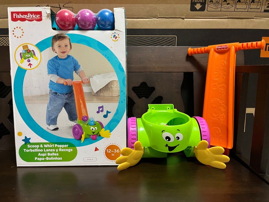 Fisher Price Scoop and Whirl Popper (12 - 36 months), Babies & Kids ...