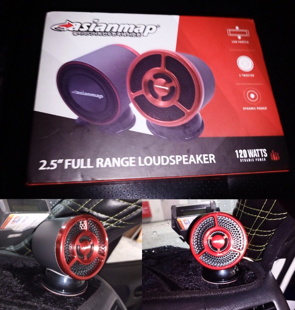 Full Range Tweeter / Tweeter installation, Car Accessories, Accessories ...
