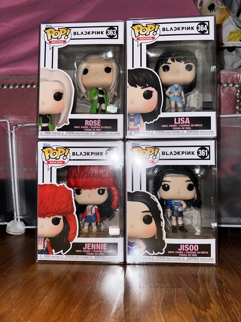 Funko Pop (BLACKPINK) FULL SET, Hobbies & Toys, Toys & Games on Carousell