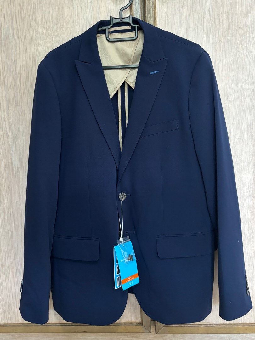 G2000 Navy Blue Smart Fit Blazer, Men's Fashion, Coats, Jackets and ...
