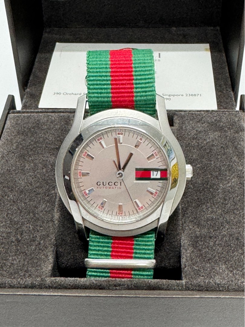 Gucci automatic watch authentic with certificate collection purchased ...