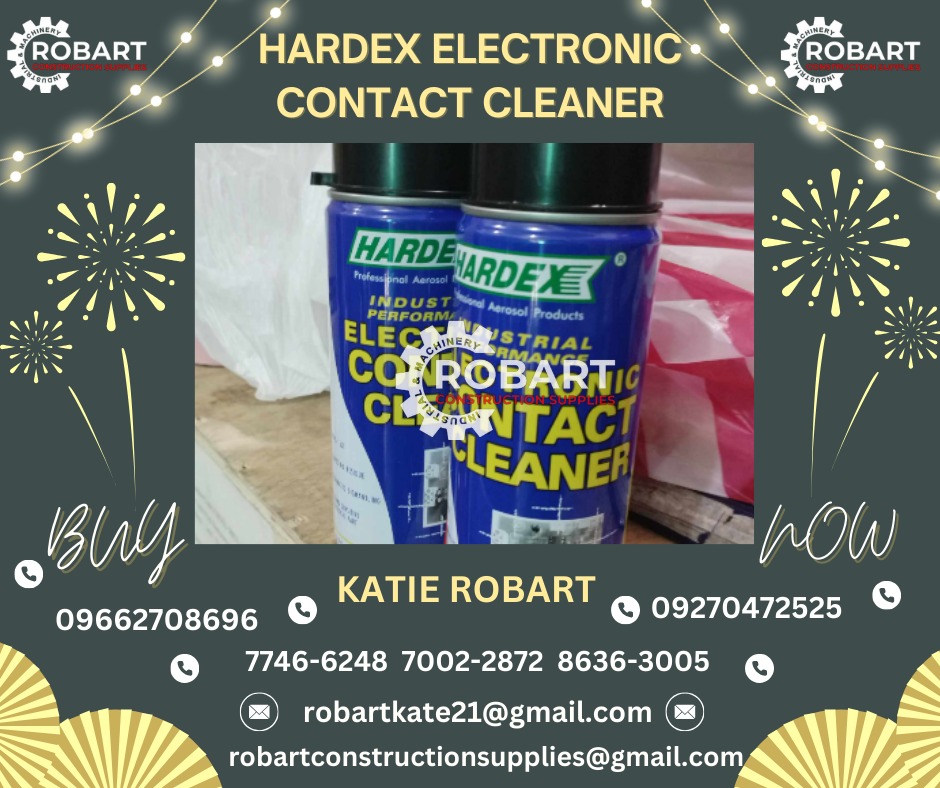 HARDEX ELECTRONIC CONTACT CLEANER, Commercial & Industrial ...