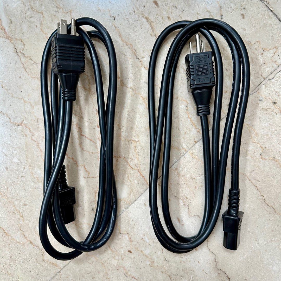 Hifi power cable with noise filter 1.8m, Audio, Other Audio Equipment ...